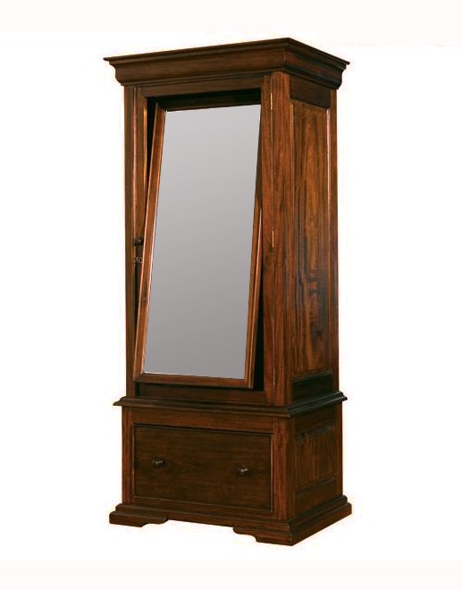 Versailles Swing Mirror Wardrobe/W Drawers - Island Furniture Co