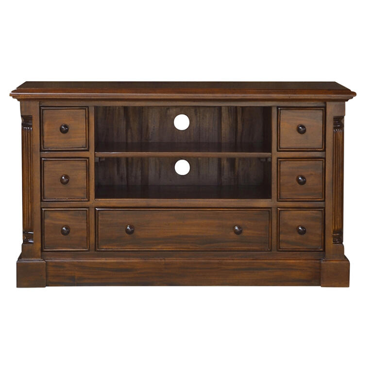 Versailles TV 7 Drawer Corner Unit - Island Furniture Co