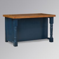 Kitchen Island Double Sided - Counter Top Breakfast Bar - Haigh Blue ...